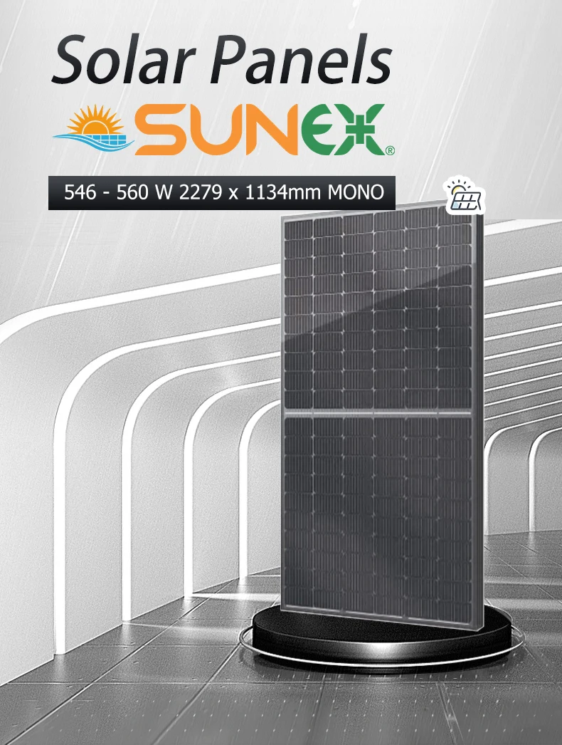 SUNEX Solar Panels - Efficient Power for UAE Warehouses