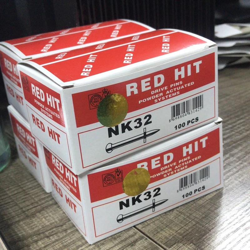 RED HIT Power Loads and NK32 Drive Pins - Durable & Efficient
