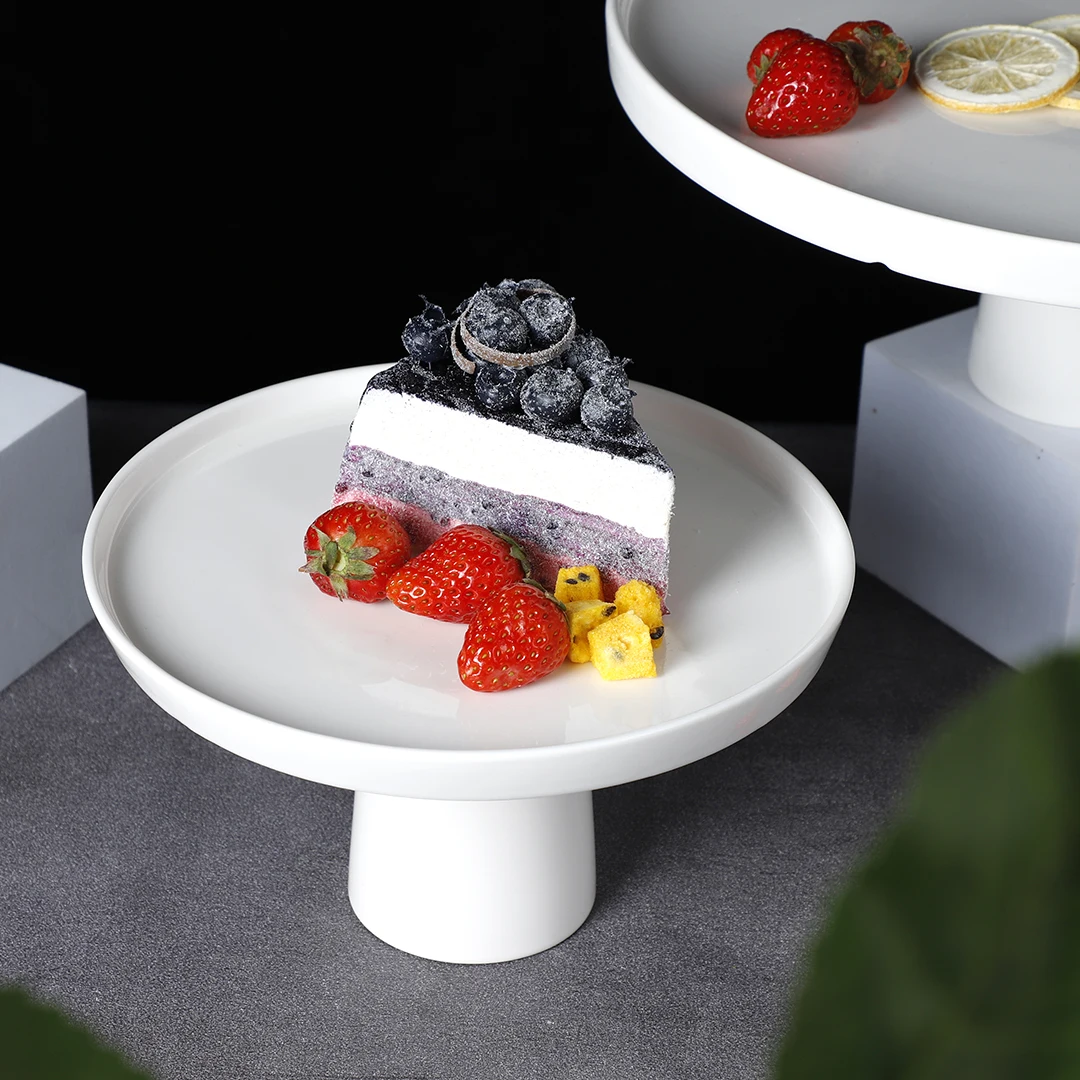 Modern Round White Color Luxury Party Decoration Porcelain Ceramic ...