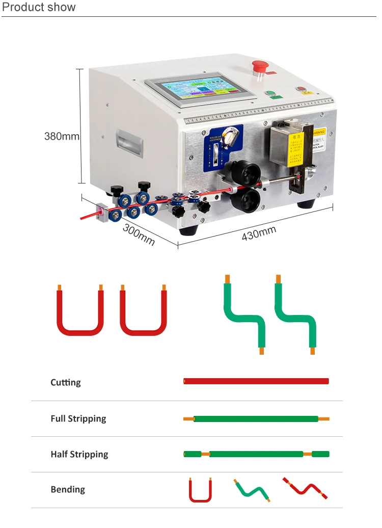 EW-08A Cable Wire Bending Machine - Automatic & Efficient