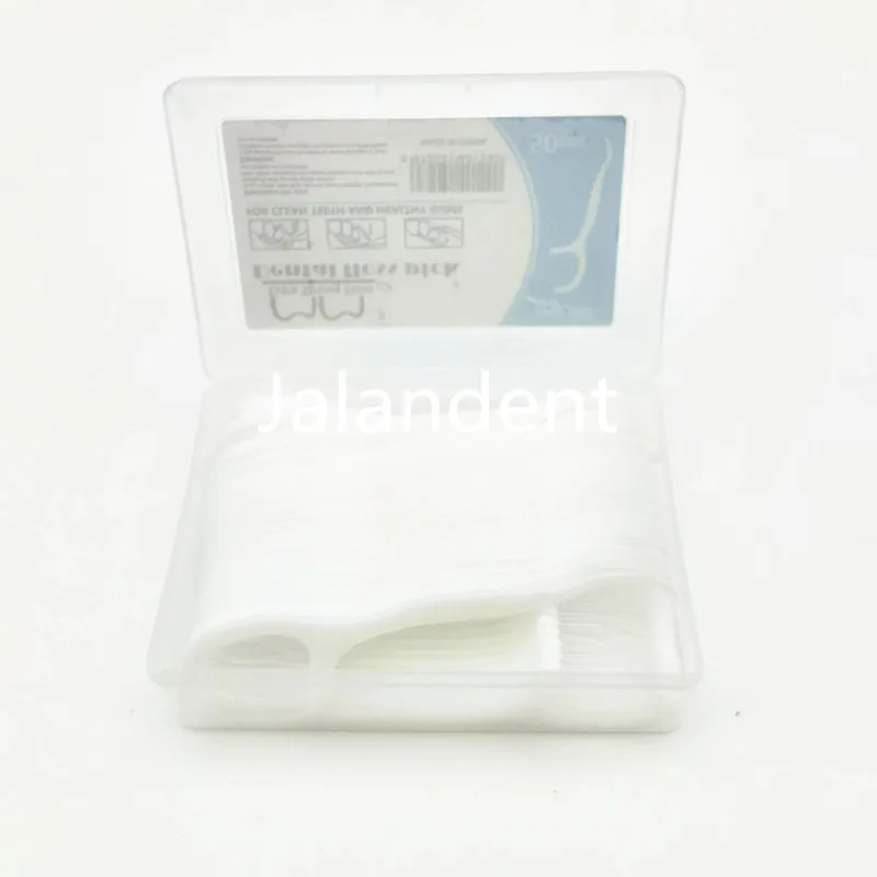 50 Pcs Of Box Packed Dental Floss Ultrafine Oral Floss Stick Disposable ...