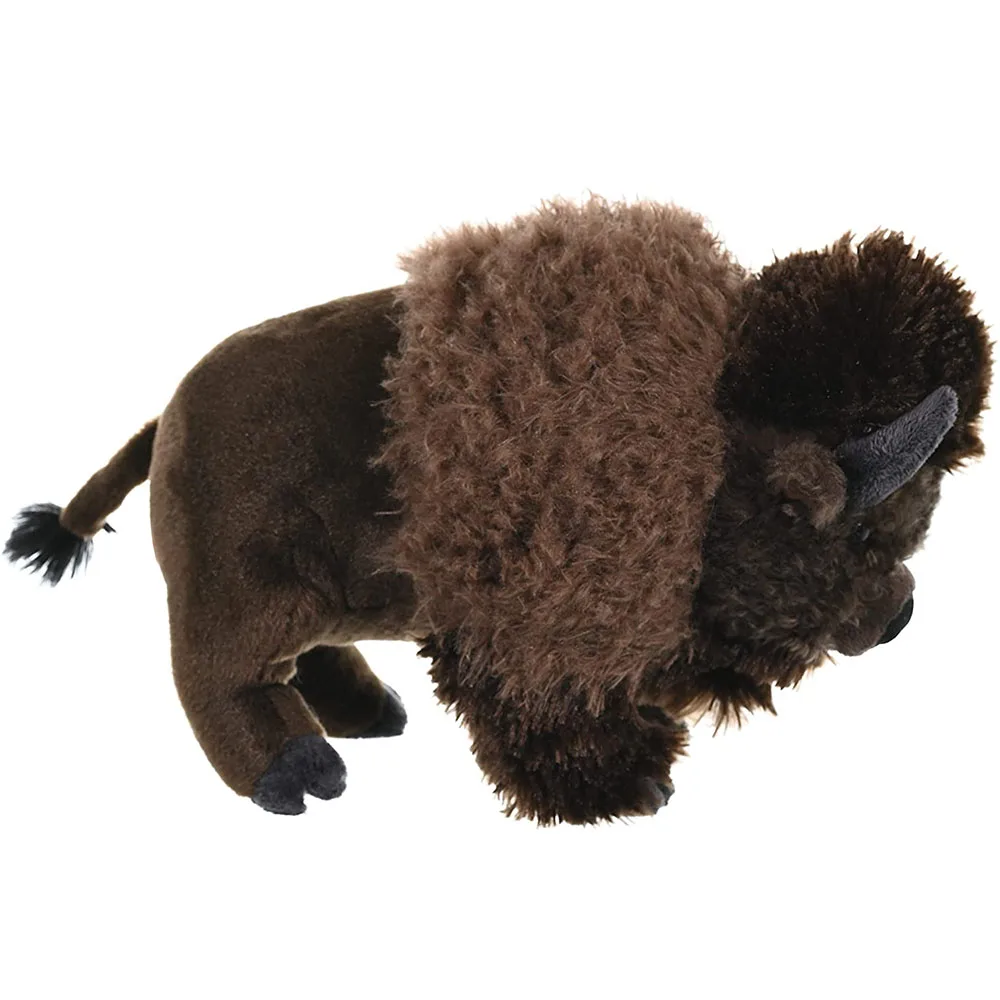 Wholesale Lifelike Stuffed Animal Plush Buffalo Custom ODM