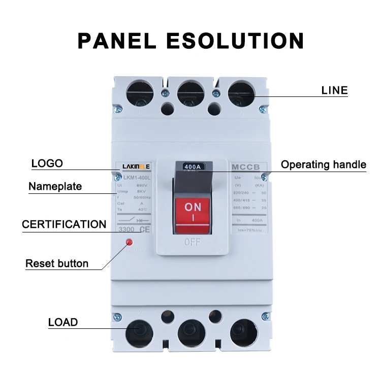 Cm1 Mccb 300 Amp Circuit Breaker with Modern Mccb Production Line ...