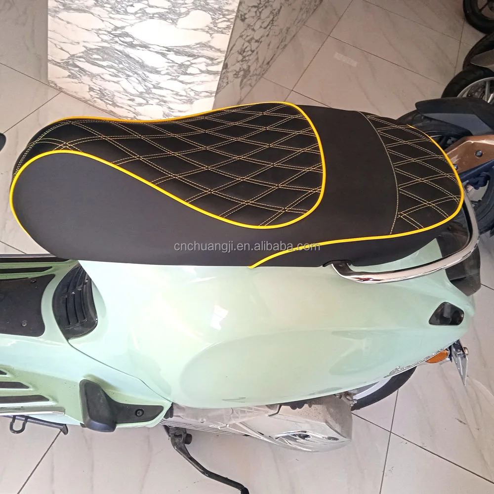 Soft Seat for Piaggio Vespa Sprint 125/150cc - Waterproof Motorcycle ...