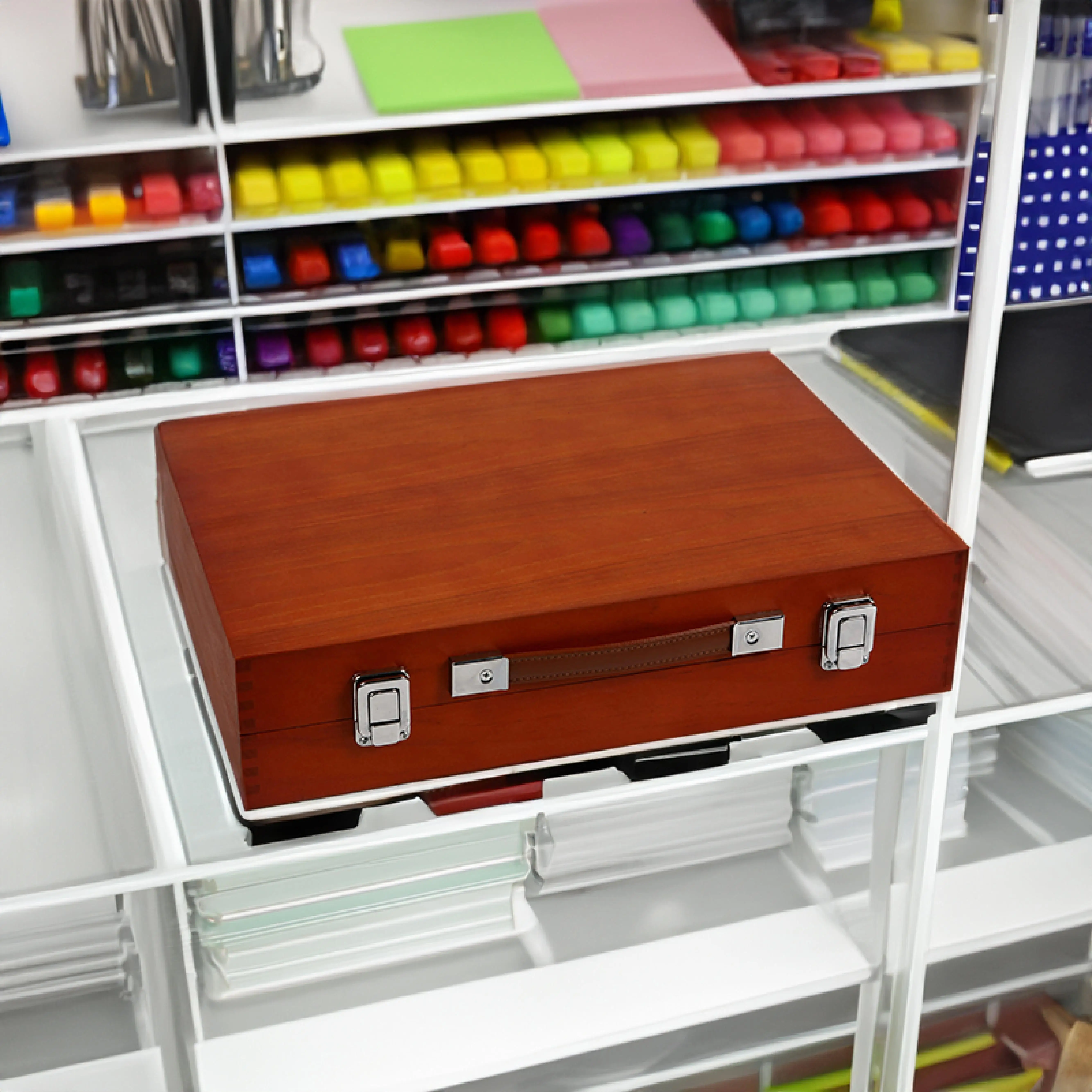 126PCS Wooden Box Art Professional Painting Set Super Mega Art Set for ...