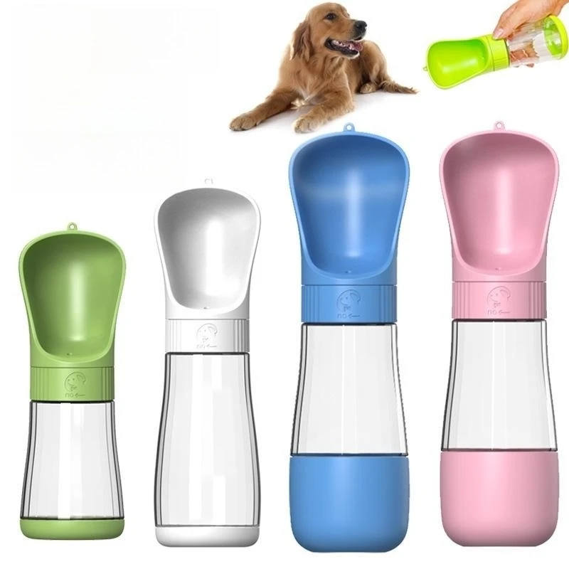 Portable Water Bottle Travel Pet Drinker Leakproof Dog Bowl Food ...