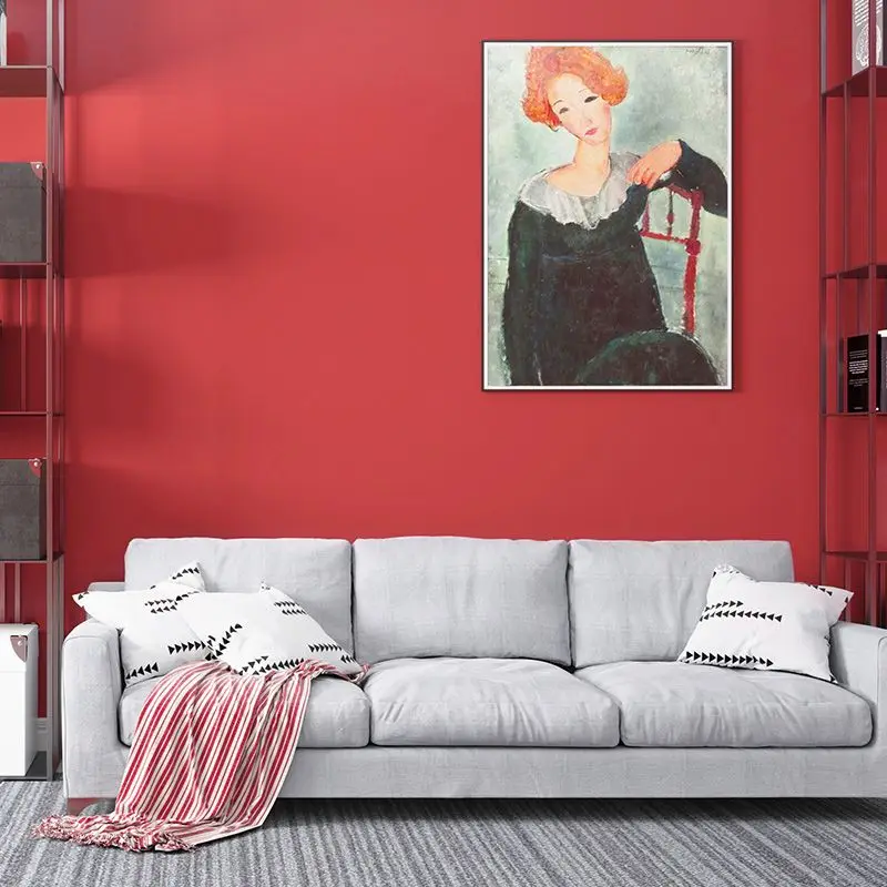 Modern Light Grey PVC Waterproof Wallpaper for Furniture Renovation ...
