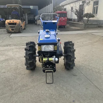 Diesel Multifunctional Field Cultivator Cultivating Tractor Combiner ...