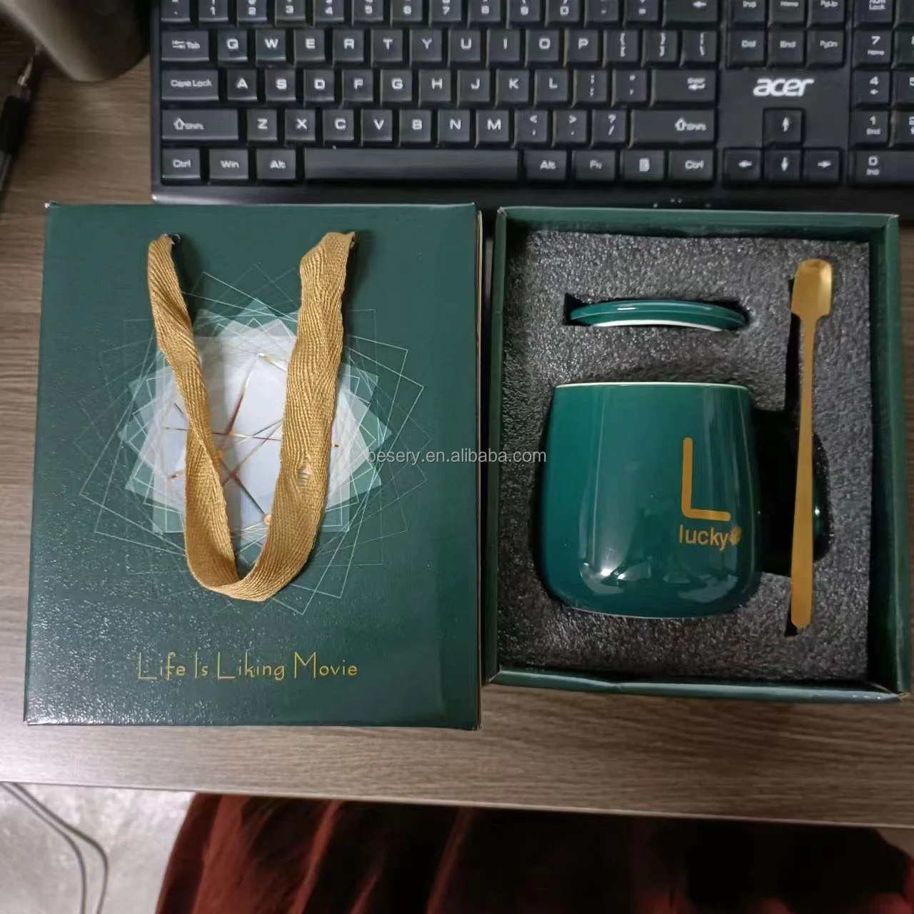 Promotional for Ceramic Bridesmaid Gift Box Set Valentines Wedding ...