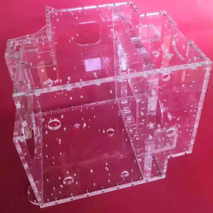 Customized Lab Clear Acrylic Pressure Testing Chamber Acrylic Vacuum ...