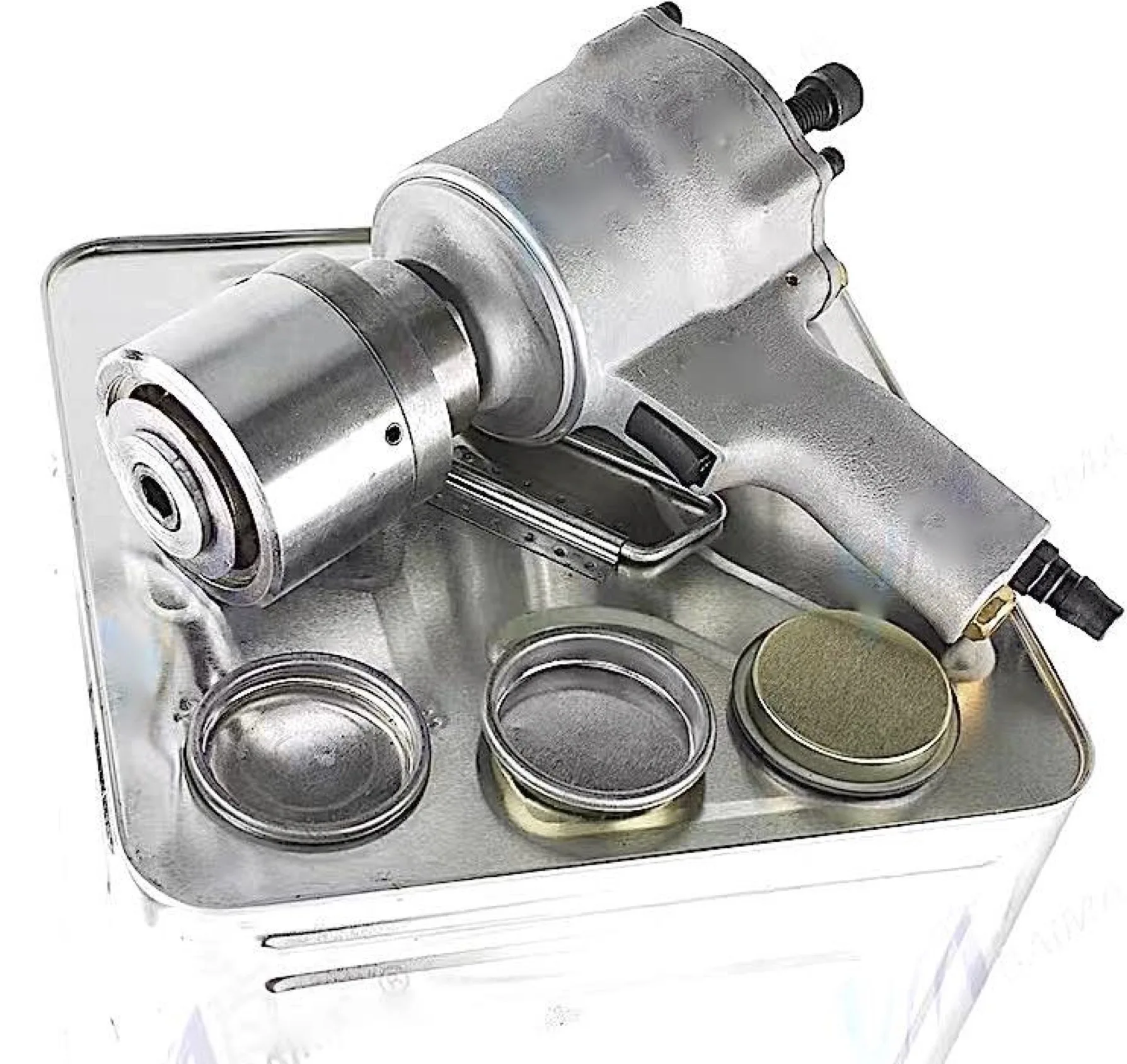Pneumatic Oil Tin Container Crimping Tool - 49mm Crimper
