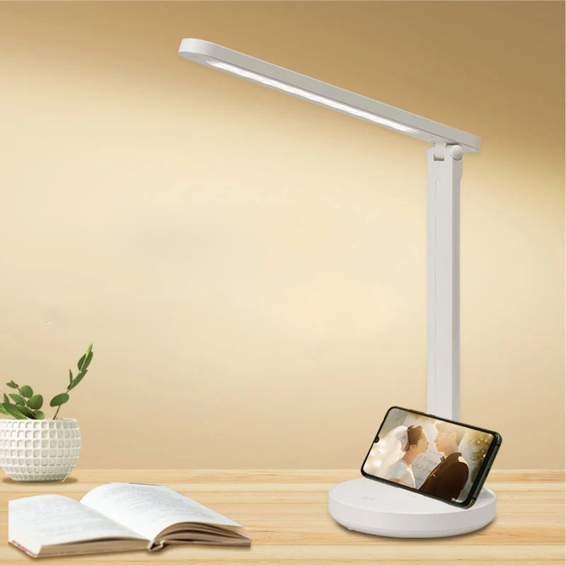 Chargeable Touch LED Desk Lamp with 3 Brightness Level LED Reading ...