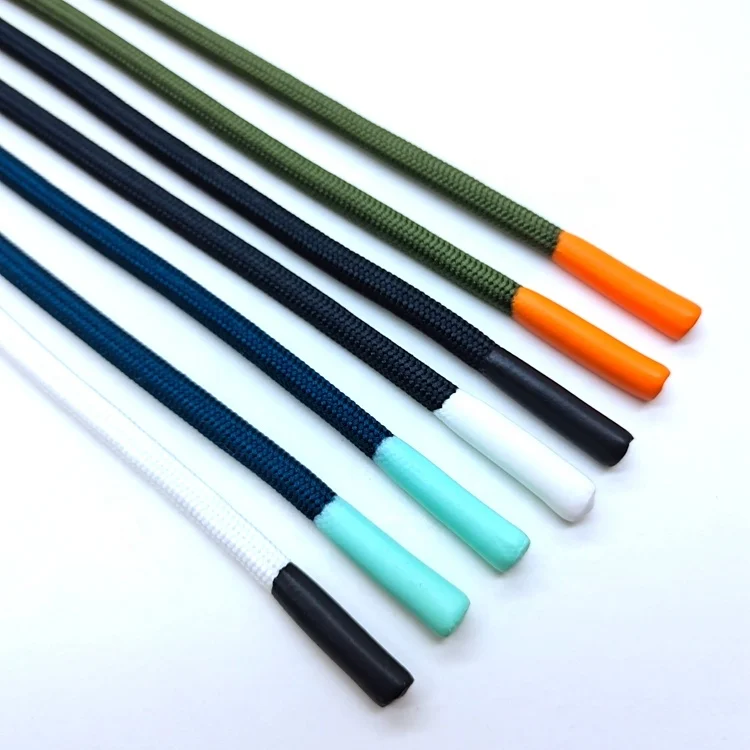 Wholesale Silicone Dipped End Drawcord Garment Drawstring Cord
