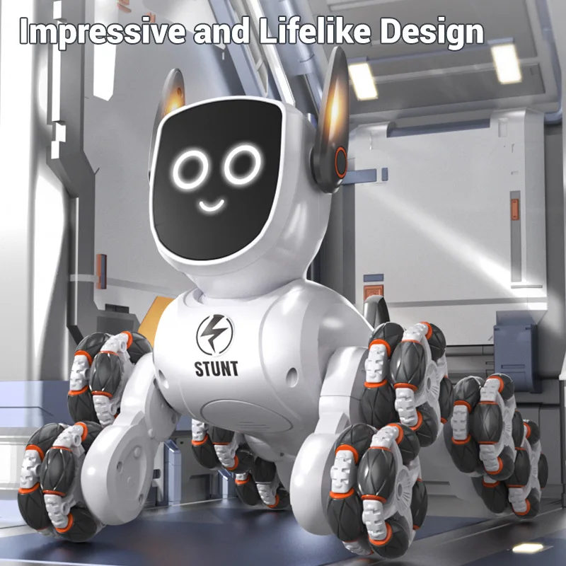 Rc Stunt Robot Dog - Intelligent, Dancing Remote Control Toy