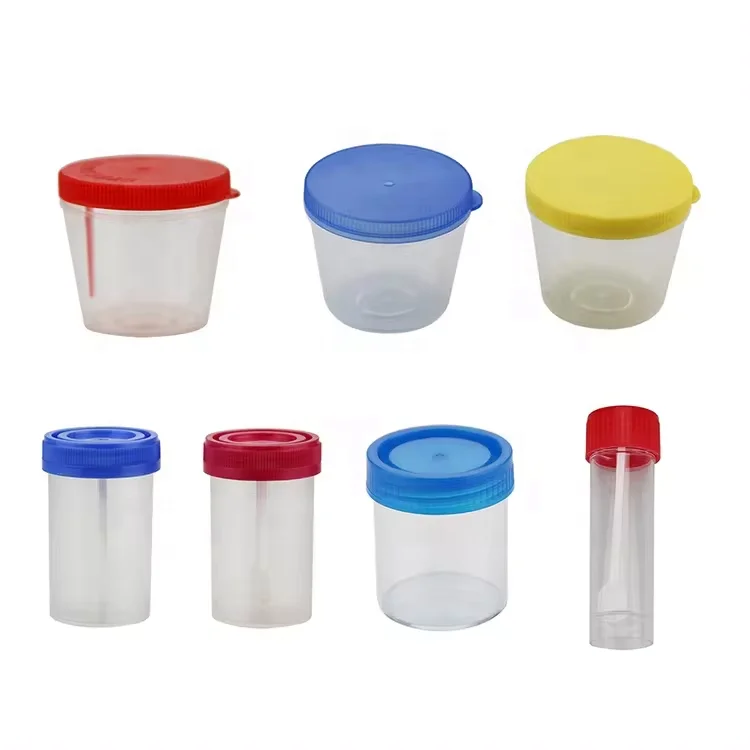 Trummed 95kpa Compliant Specimen Container 90ml Sterile Urine Cup With ...