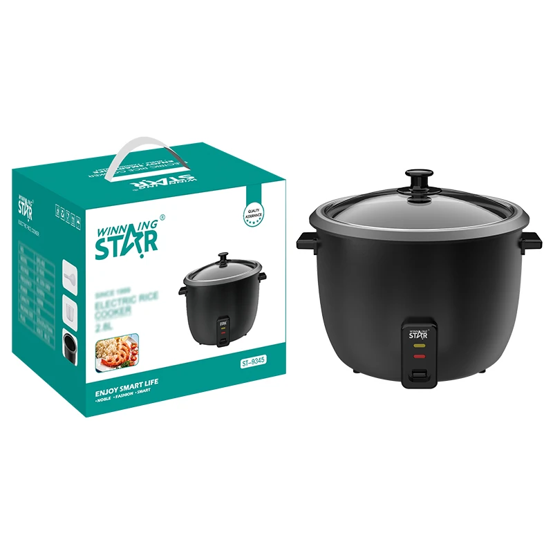 Winning Star 1000w 2.8l Steamer Multicooker St-9345 Electric Pot Style Rice Cooker With Glass ...