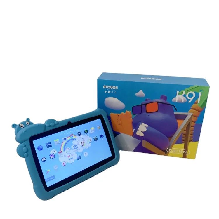 ATOUCH K91 Kids Tablet - Quad Core, Shockproof, and Fun