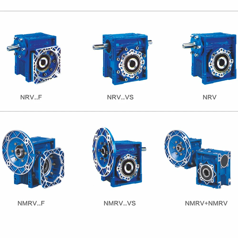 NRV Worm Gearbox Motor 3 Rpm Worm Gear Motor Speed Reducer Worm Gearbox ...