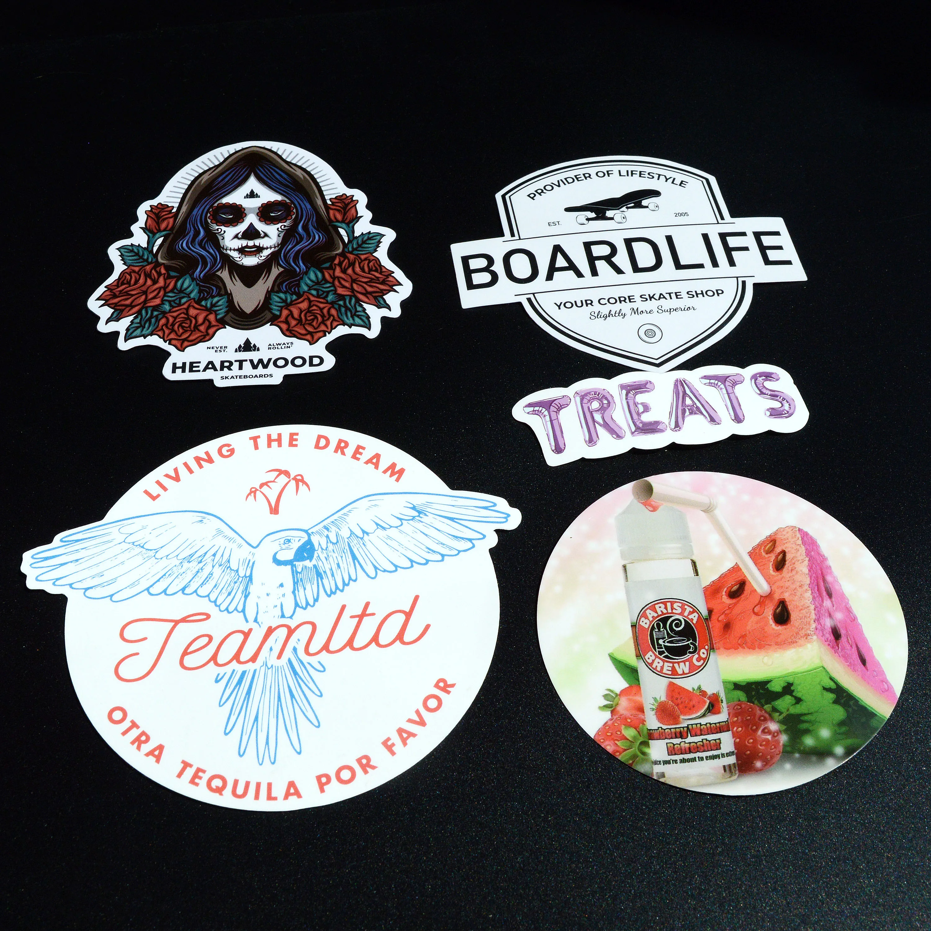 Glossy Adhesive Custom Printing Label Sticker - Buy Vinyl Glossy Finish ...