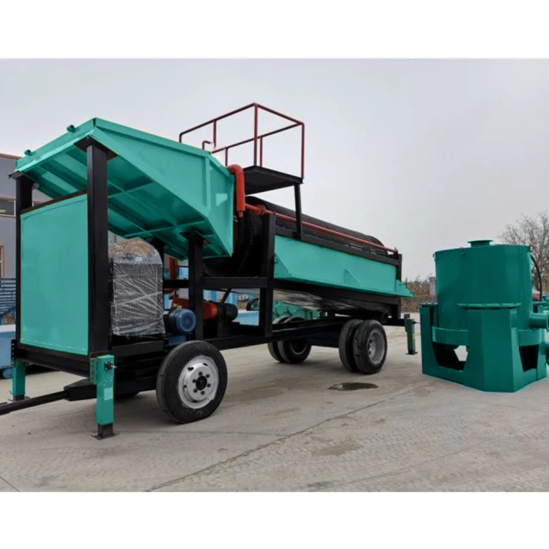 High Efficiency Gold and Diamond Washing Plant - 100-200 Tons/hour