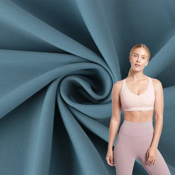 Wholesale Interlock 4 Way Stretch Knitted 75% Nylon Polyamide 25% ...