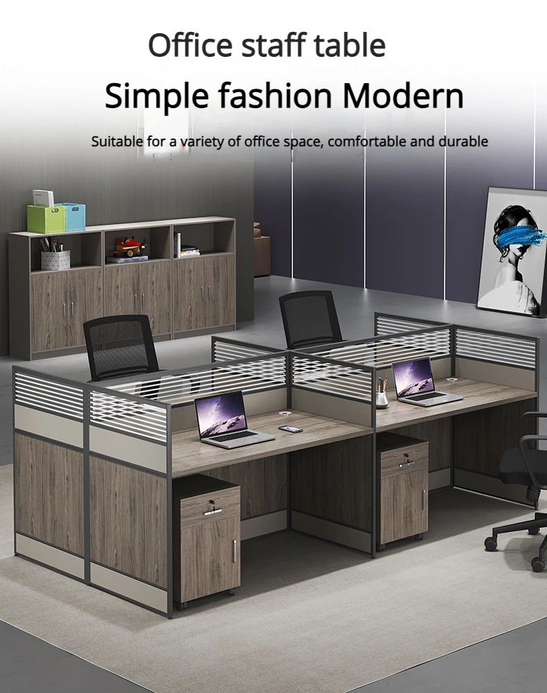 Modern Design Office Furniture - Single Seat Workstation