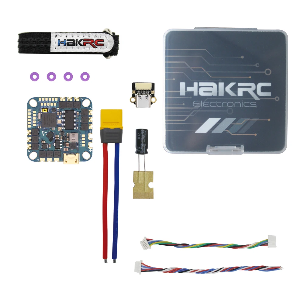 Hakrc F4126 Aio Flight Stack 25.5x25.5mm Flight Controller 4in1 Esc 20a ...