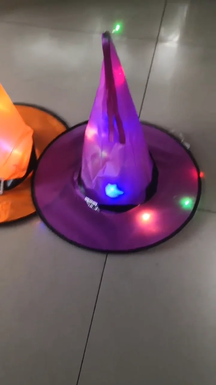 Holiday Decorations Halloween Black Witch Hat Masquerade Party ...