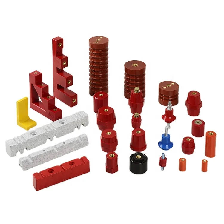 10KV Rated Aluminium Electrical Busbar Support Insulator