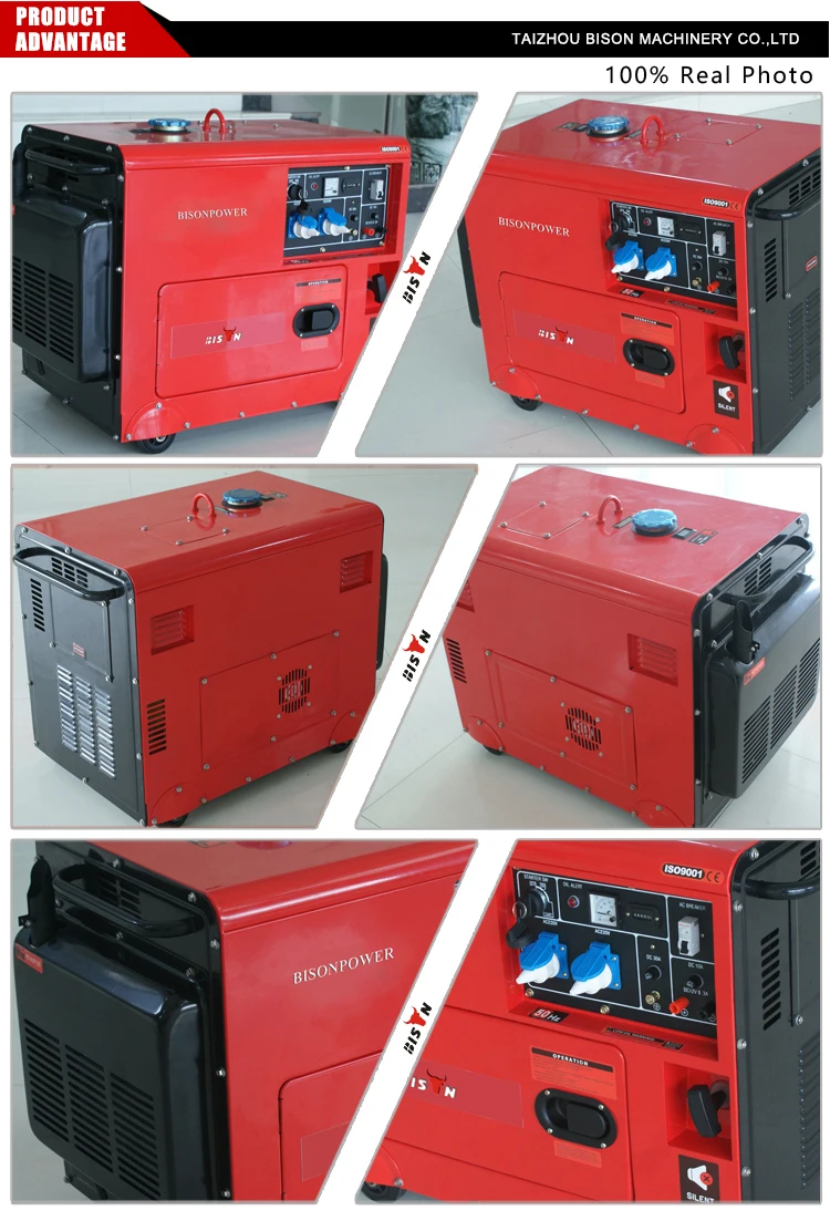 Bison China 3kw Heavy Duty Electricity 178f Diesel Engine Generator for ...