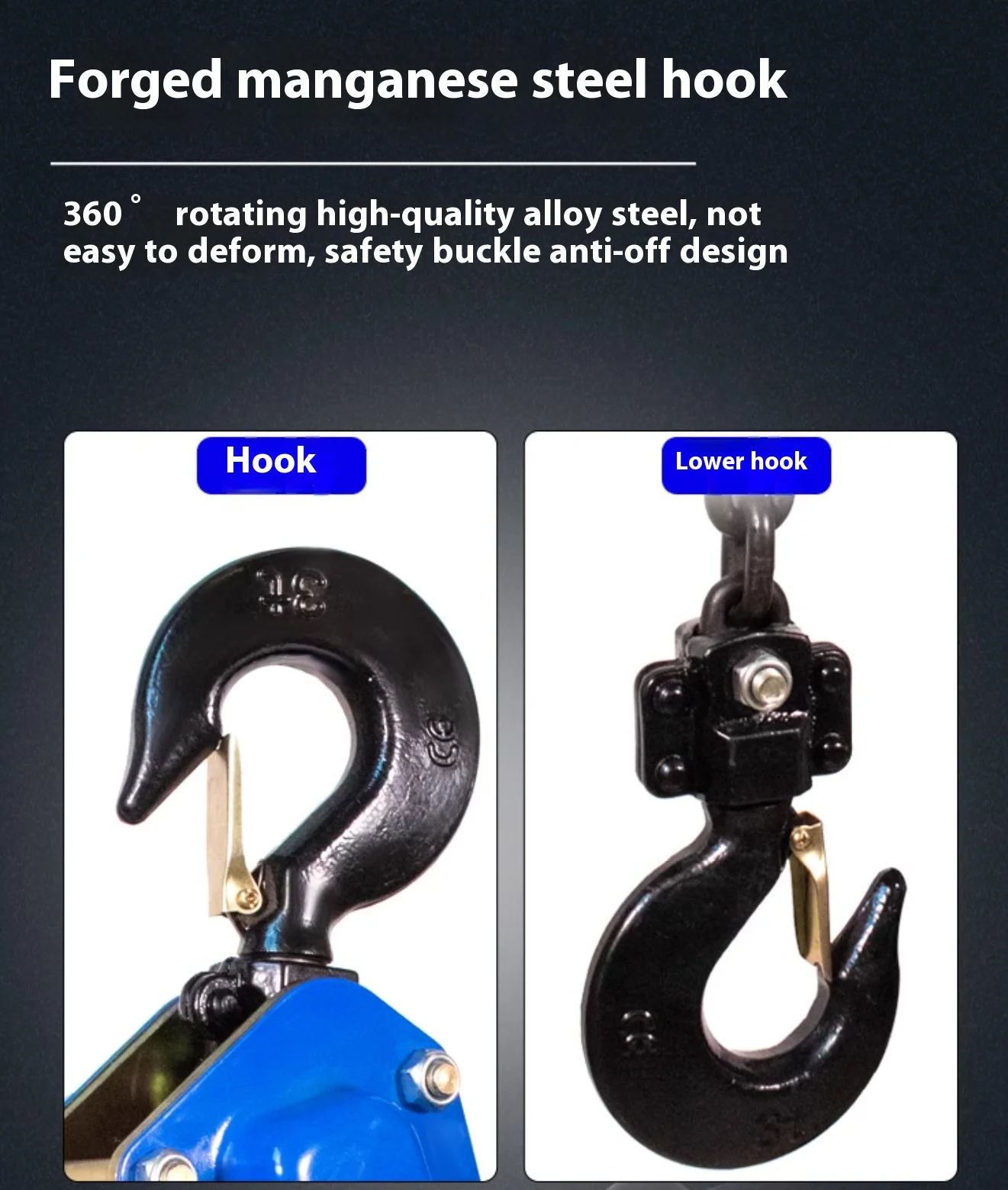 Manual Chain Hoist Hand Level Hoist Lift Portable and Versatile Hand ...