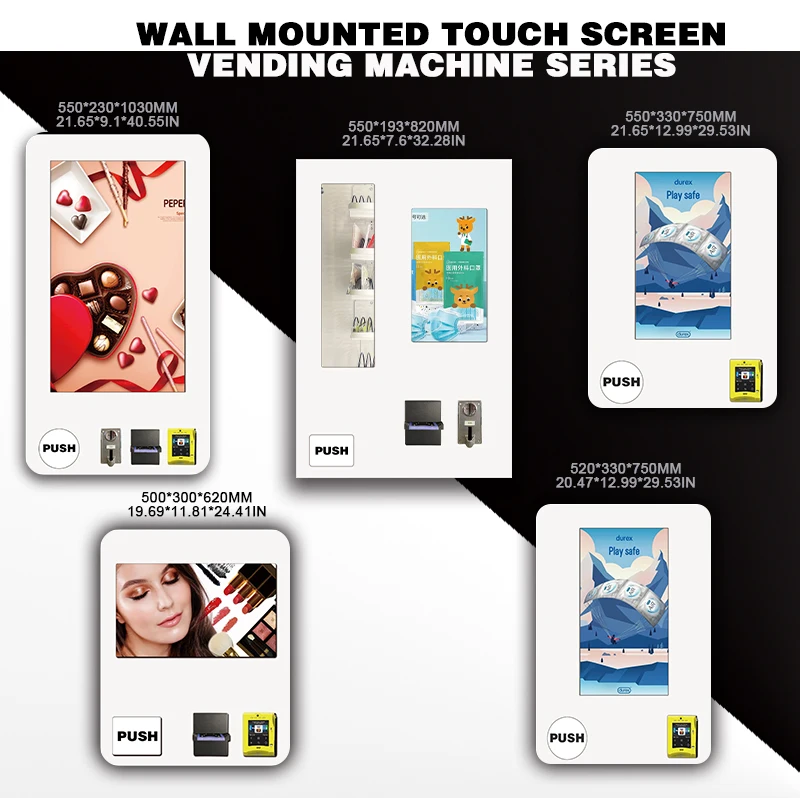 Wall Mounted Lash Vending Machine with Touch Screen Beauty