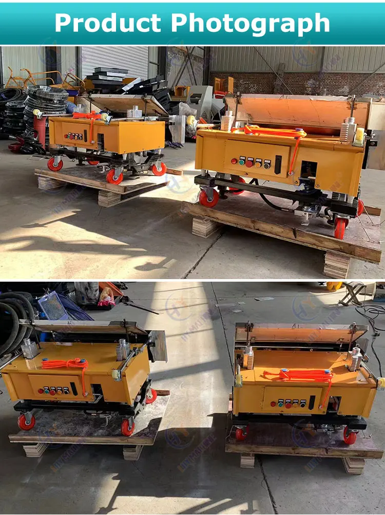Gypsum Robot - Efficient Wall Screeding Plaster Machine