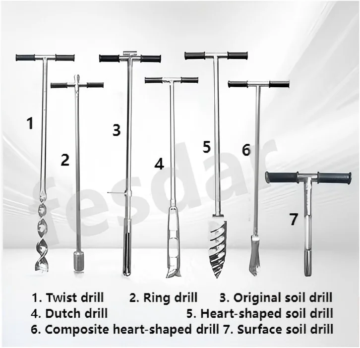 Soil Drilling Hand Manual Soil Sample Auger Soil Sampler