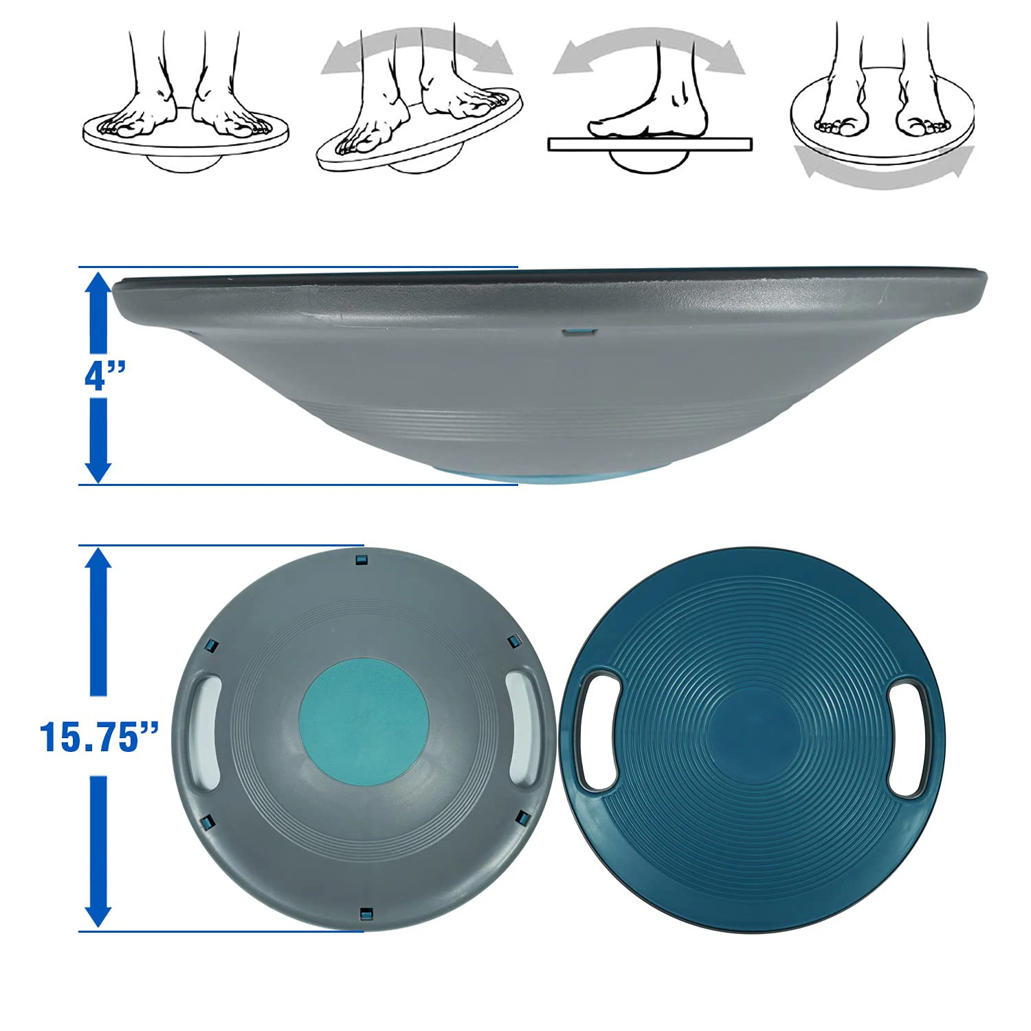 Oem New Style Kids Wood Balancing Standing Yoga Stability ...