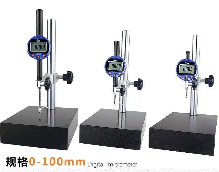 The dial indicator bracket is 200*300*50mm compared to the measuring ...