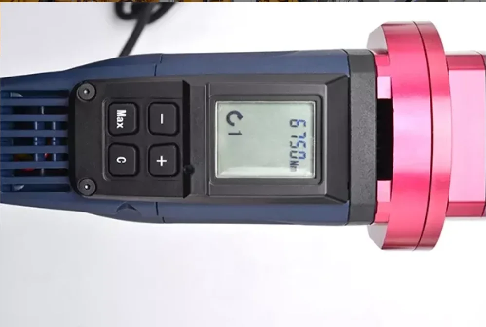 1200-8000N.m Electronic Torque Gun Electric Torque Wrench with Digital ...