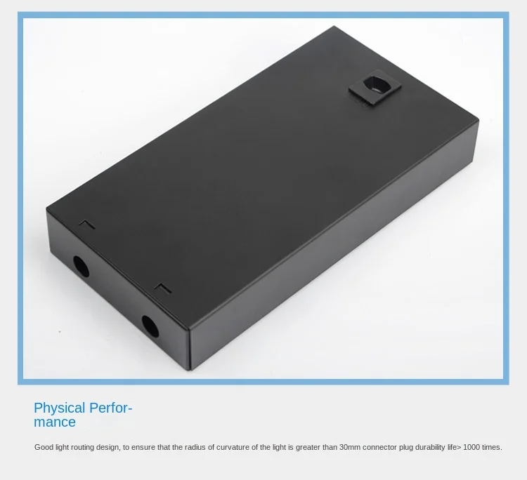 FC 8-Port FTTH Optical Fiber Terminal Box Full Load 8-Core Desktop Type ...