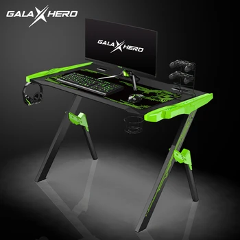 New Item 1.2m Latest Design Rgb Led Light Gaming Table Pc Computer ...