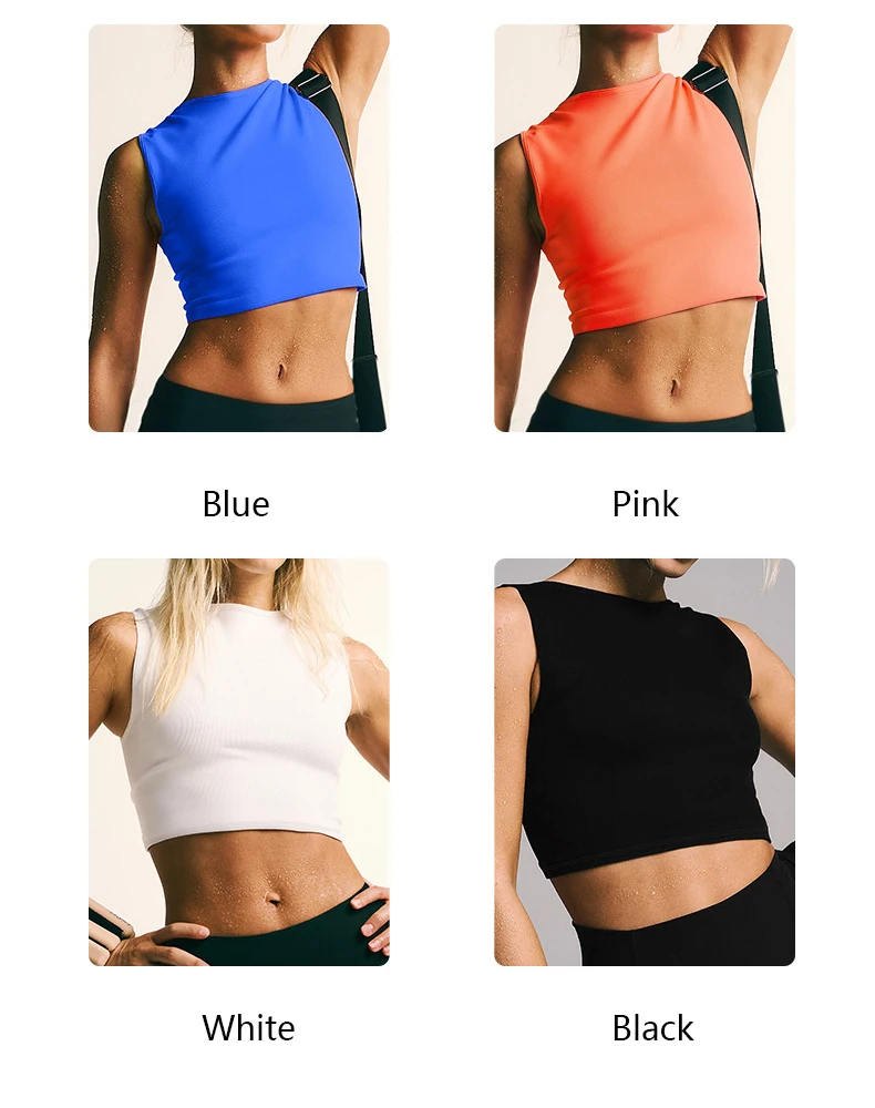 Xw-t3841 New Best-selling Nylon Vest Shockproof Fixed Bra Pads Female ...