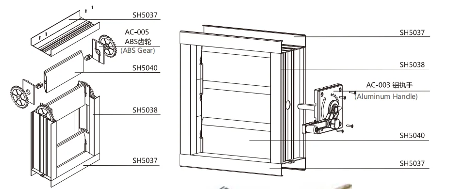 Adjustable Air Handling Unit Dampers - Modern HVAC Solutions