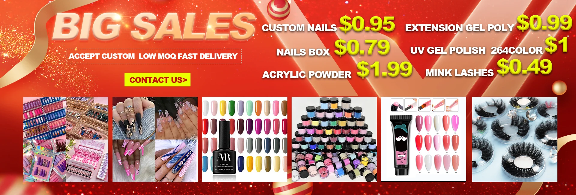 Artificial Fingernails Custom Design And Package Private Label Designed ...