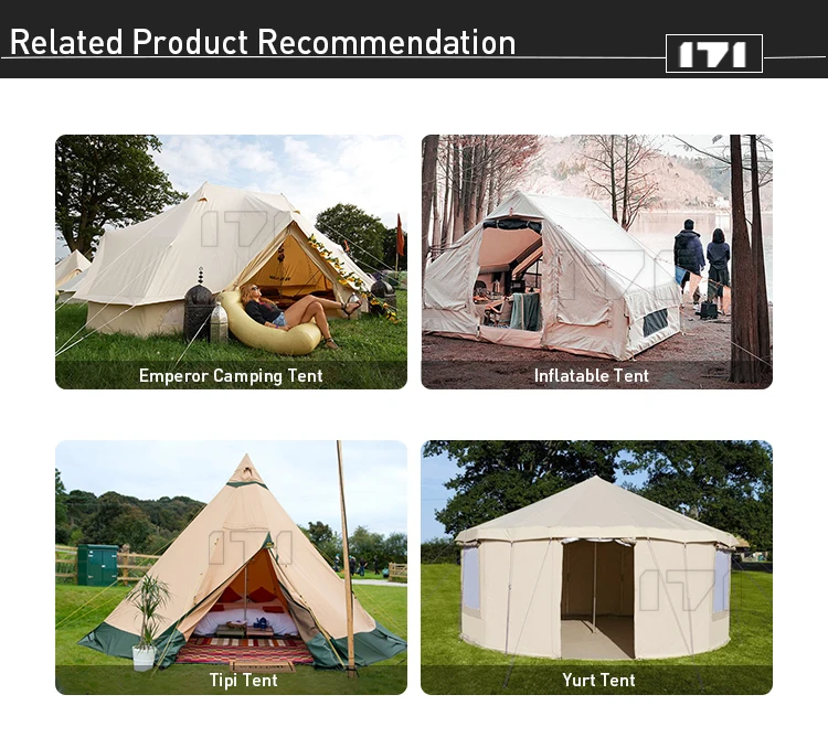 Glamping Tents Teepee Yurt Small For-event Modular High Quality Canopy ...