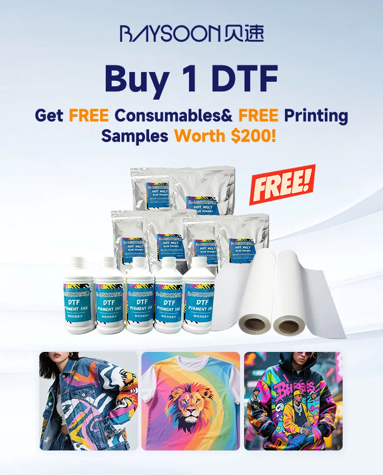 A3 Full-Automatic DTF Printer with Pigment Ink for Epson Creative ...