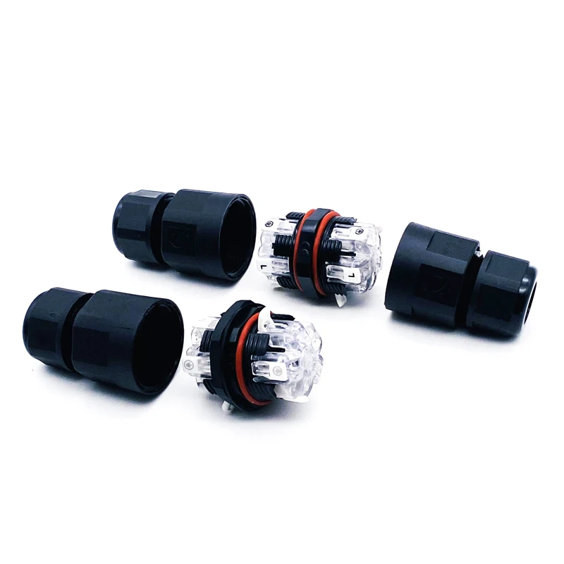 Outdoor Lan Coupler Sae Panel 3 Pole Housing 220v Ip68 Waterproof Mount ...