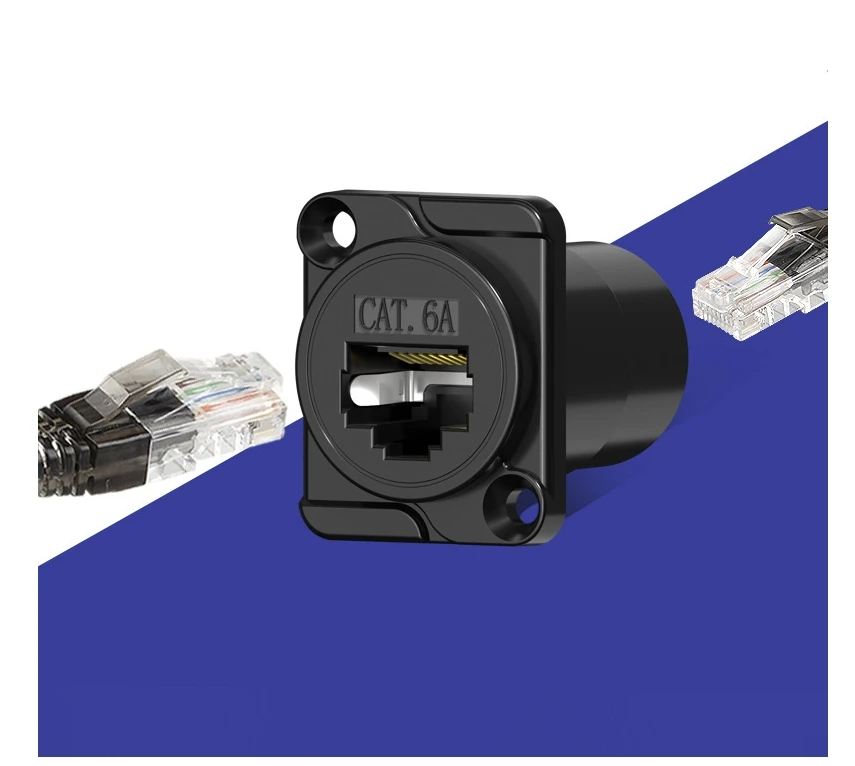 D-type Module - CAT6A RJ45 Interface Network Port Extender