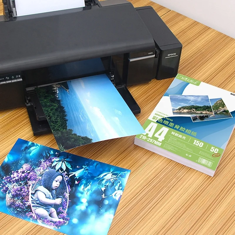 Premium Inkjet Printing Photo Paper - 200gsm A4, 3R, 4R