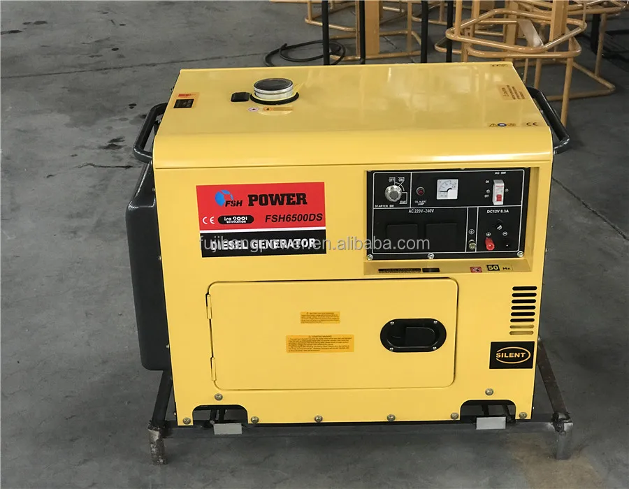 Super Silent Diesel Generator 5kva 6kva 8kva 10kva - Buy Kama Engine ...