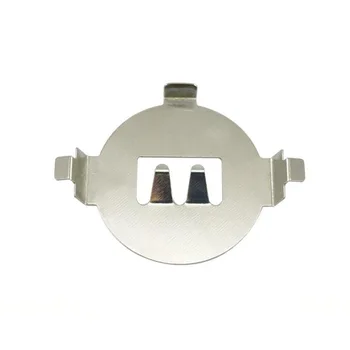 Button Battery Positive And Negative Nickel Plated Steel Battery Spring ...