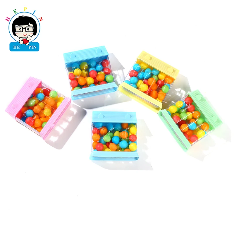 Multi Color Fruit Flavoured House Shaped Tablet Candy Toy Candy With ...